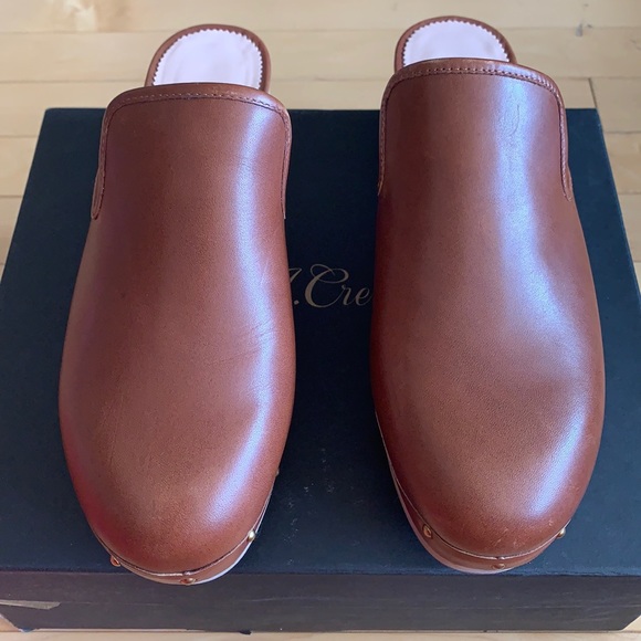 J. Crew | Shoes | J Crew Womens Leather Boot Clog | Poshmark
